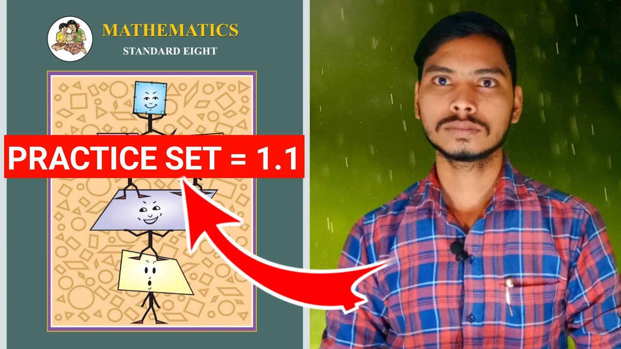 class 8 math rational and irrational numbers practice set 1.1 Maharashtra State Board | sd tech ...