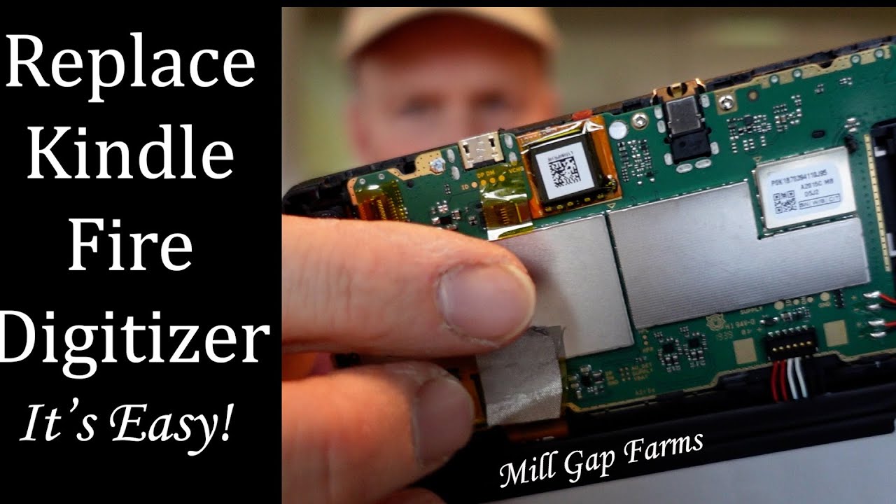 Kindle Fire HD8 Screen Replacement - It's Easy! - YouTube