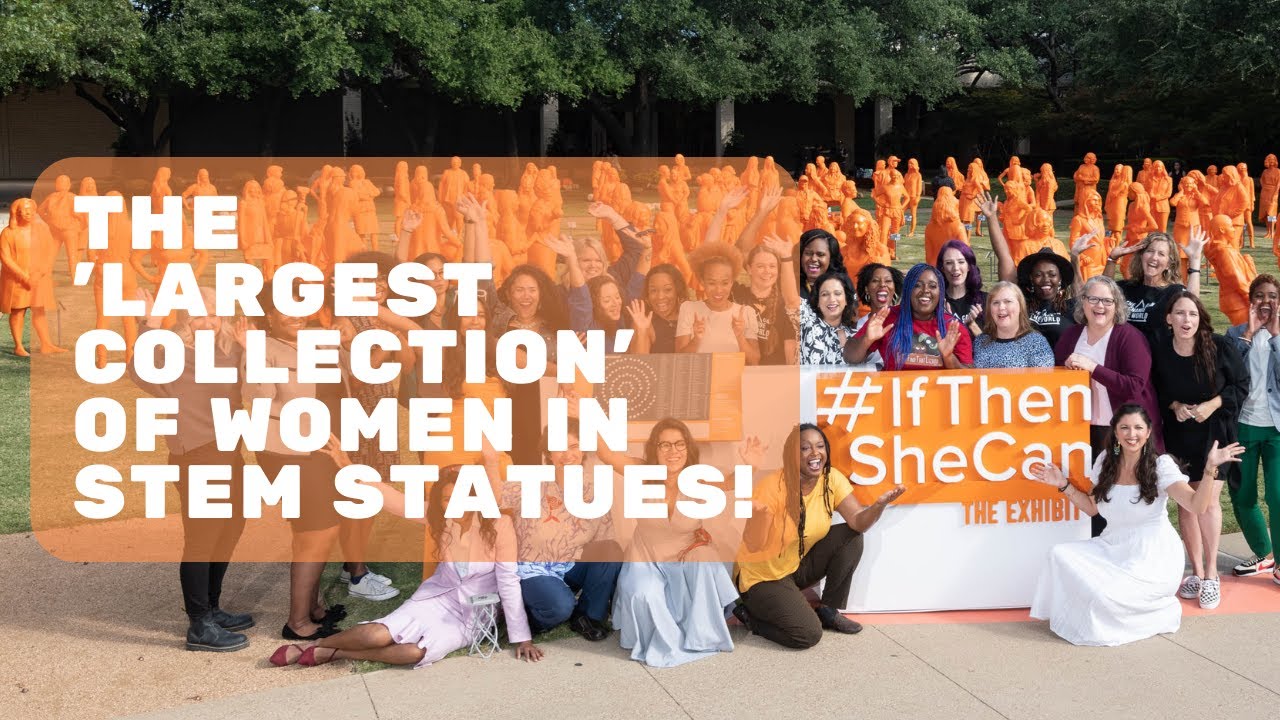 The 'Largest Collection' of Women in STEM Statues! - YouTube