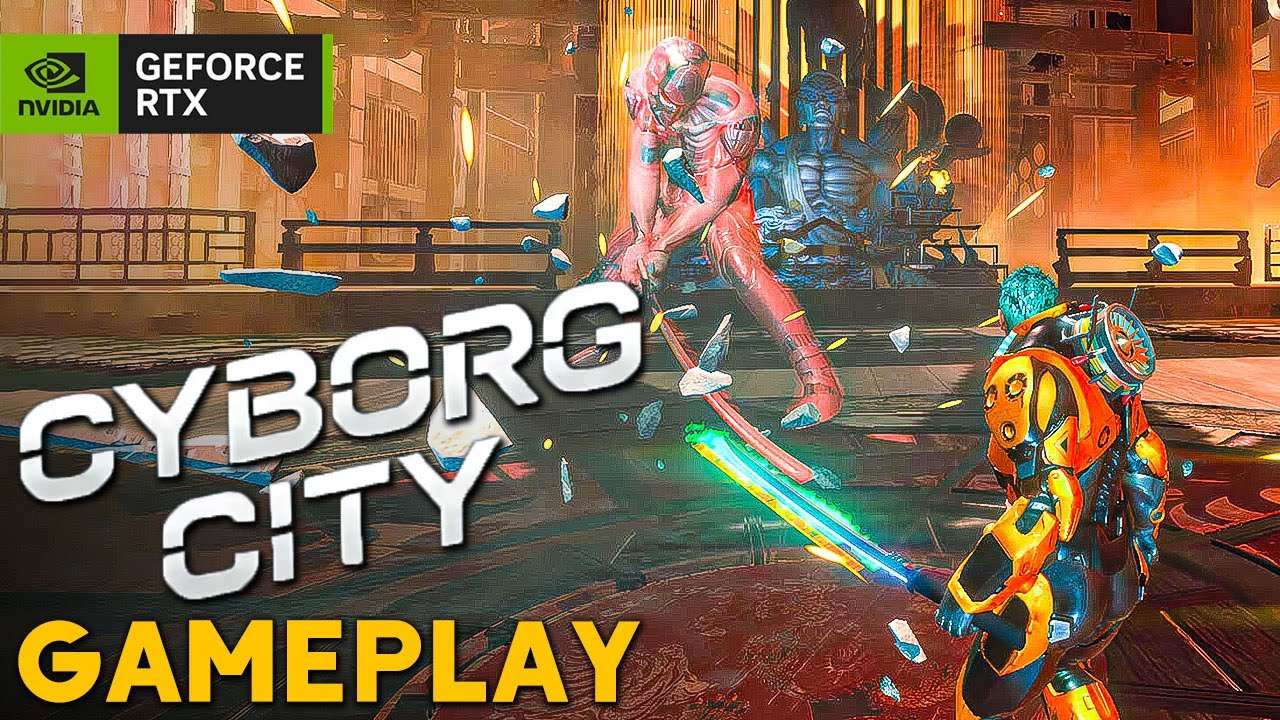 CYBORG CITY Gameplay Demo 13 Minutes | New Cyberpunk Action Shooter ...