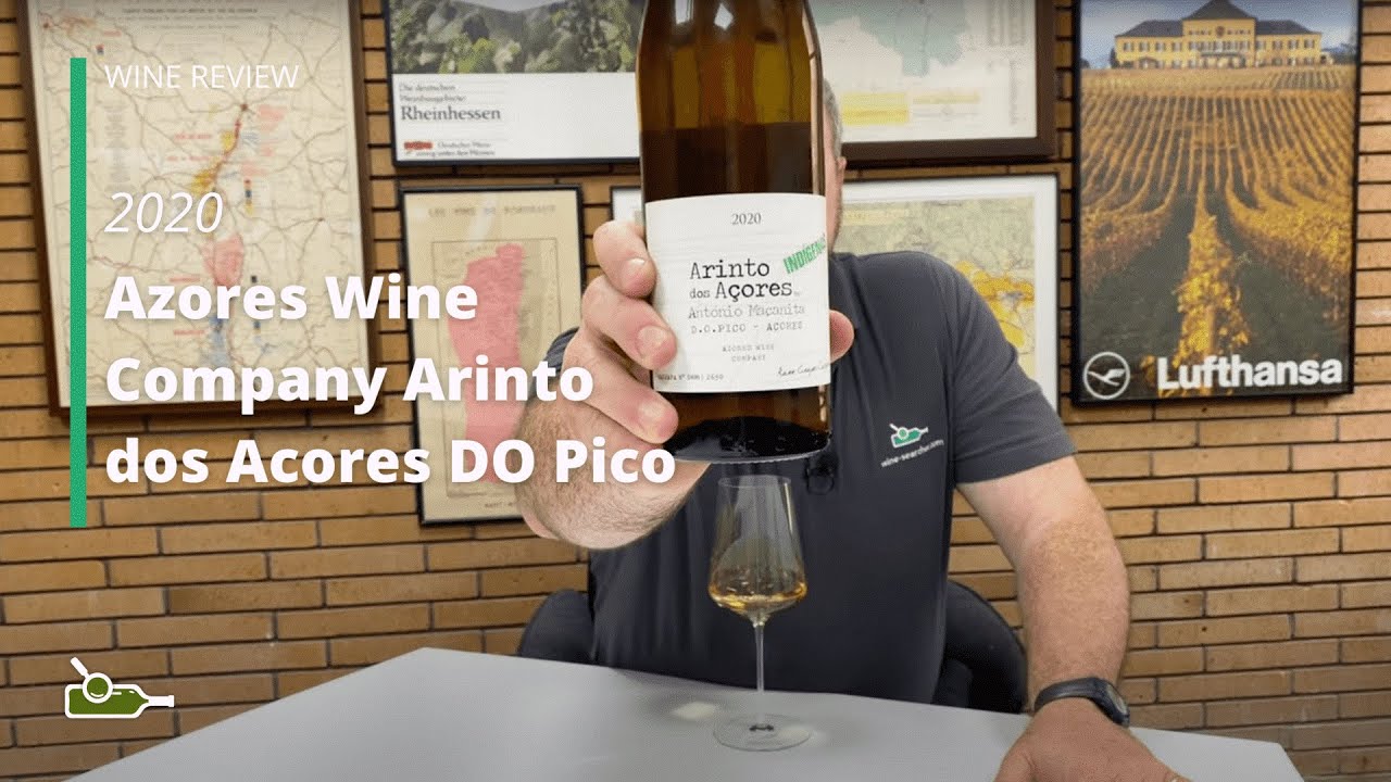 Wine Review: Azores Wine Company Arinto dos Acores DO Pico 2020 - YouTube