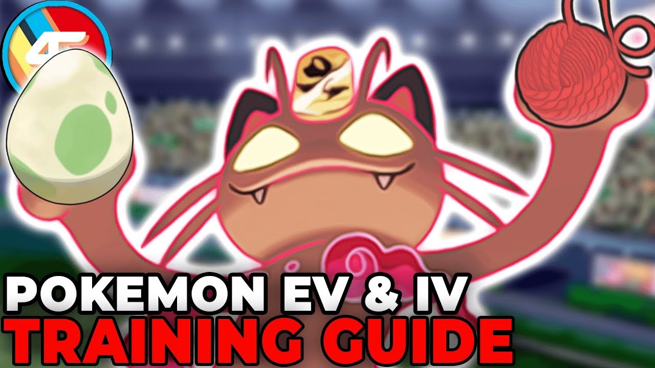 Building the BEST Pokemon Sword and Shield Competitive Team EV & IV ...