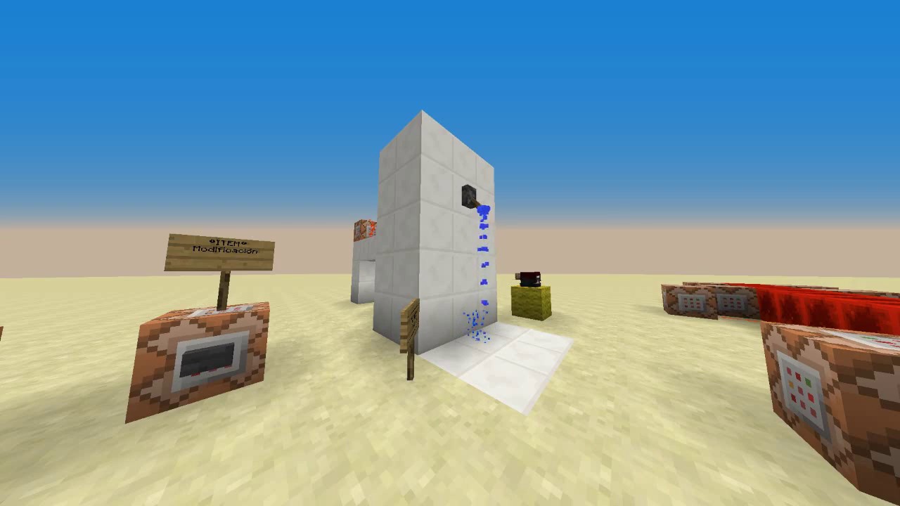 Como hacer una regadera | Minecraft - YouTube