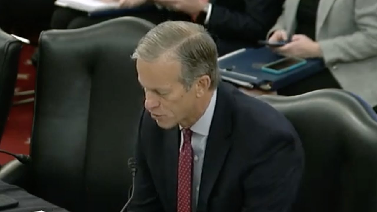 Thune Questions Witnesses at Farm Bill Hearing - YouTube
