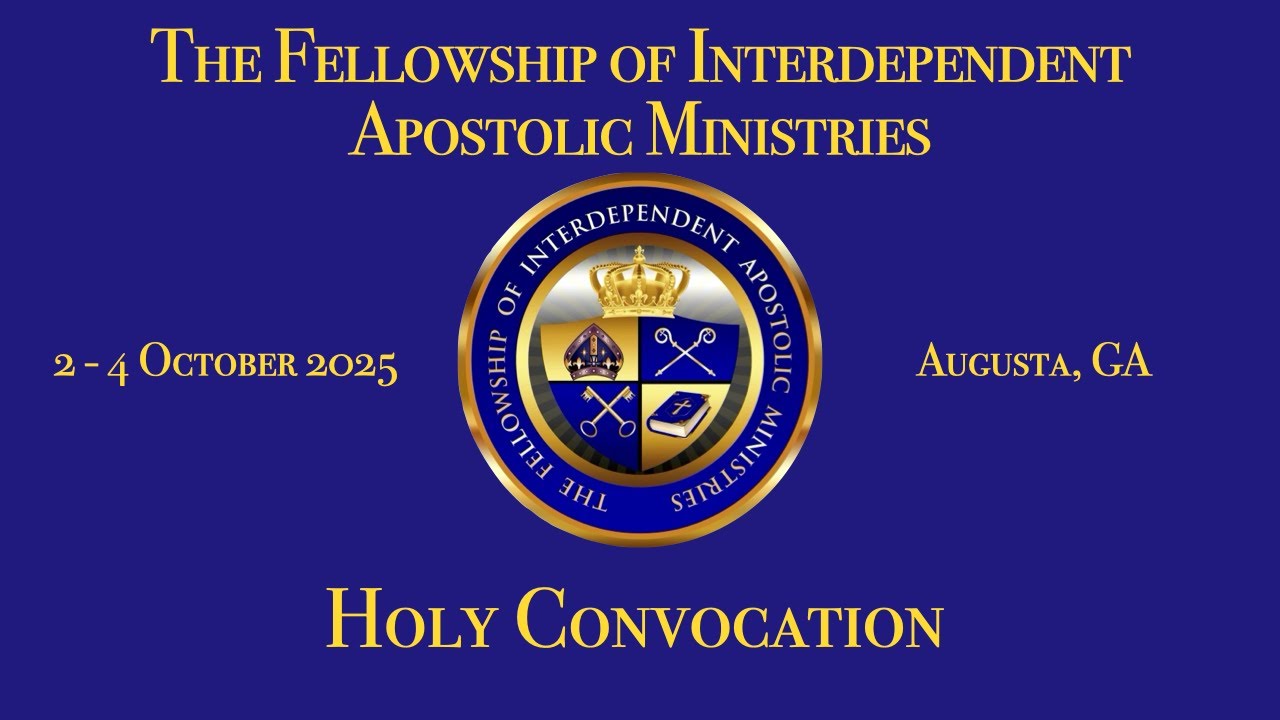2025 Holy Convocation With Bishop Elvin Thompson -- Bishop Damon Reeves ...