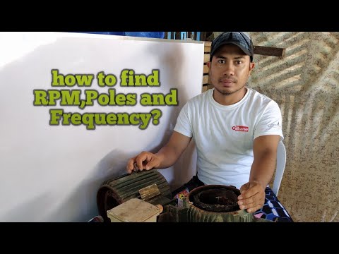 How to find RPM,POLES AND FREQUENCY - YouTube