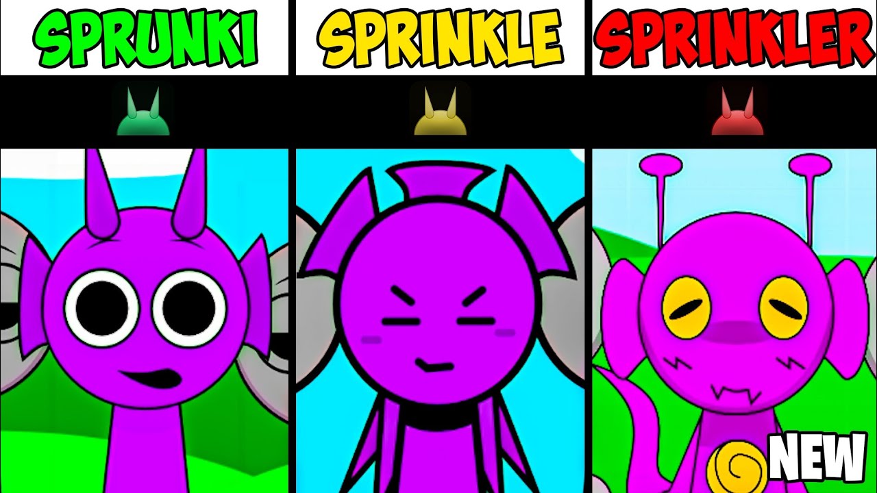 New Sprunki VS Sprinkle VS Sprinkler in Incredibox Sprunki (New Mod ...