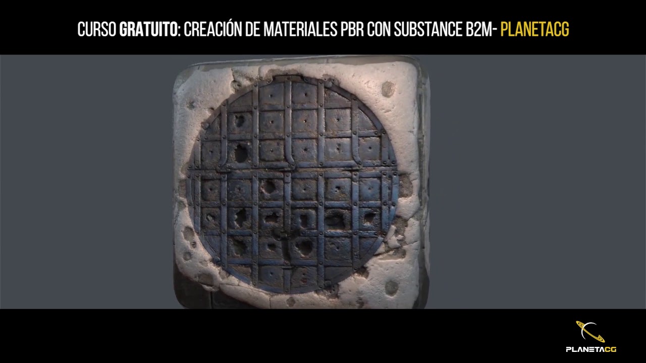 Curso Online Gratuito de Substance Bitmap2Material Creación de Materiales PBR con B2M - YouTube