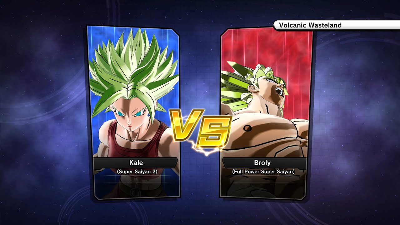 Kale (Super Saiyan 2) vs Broly (Full Power Super Saiyan) - Dragon Ball ...