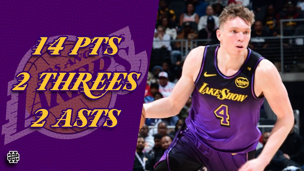 Dalton Knecht 14 pts 2 threes 2 asts vs Hawks 24/25 season - YouTube