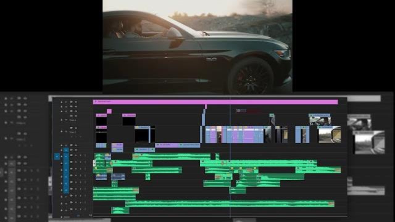 Breaking Down The Cinematic Editing Of A Car Commercial In Premier Pro ...