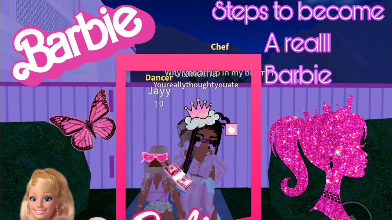 Steps to become a real Barbie 💗🕷️l Berry Avenue - YouTube