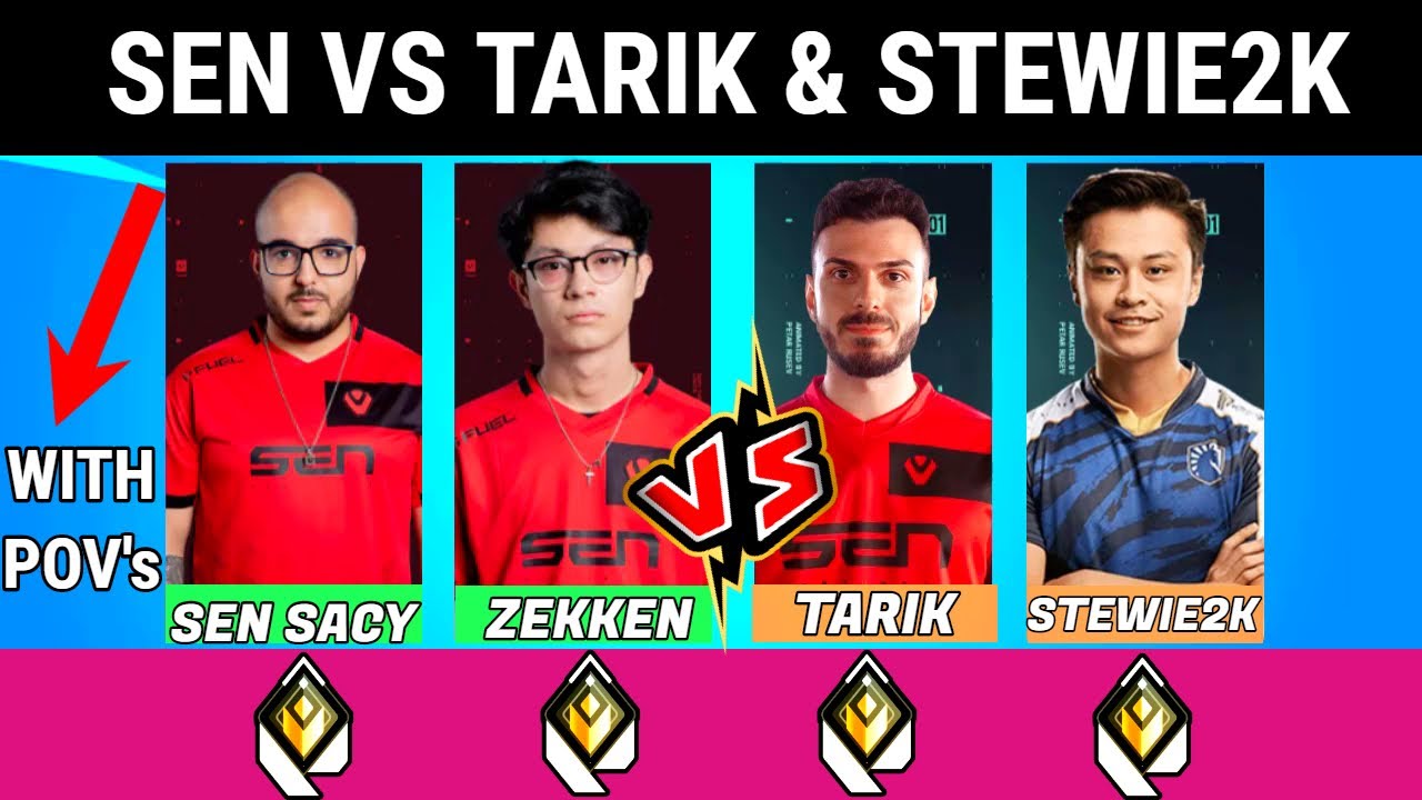 SEN Zekken & SEN Sacy Vs SEN Tarik & Stewie2k Happened in Radiant Lobby ...