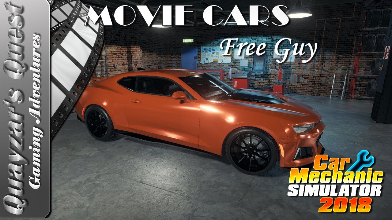 CMS 2018 Movie Cars - Free Guy - YouTube