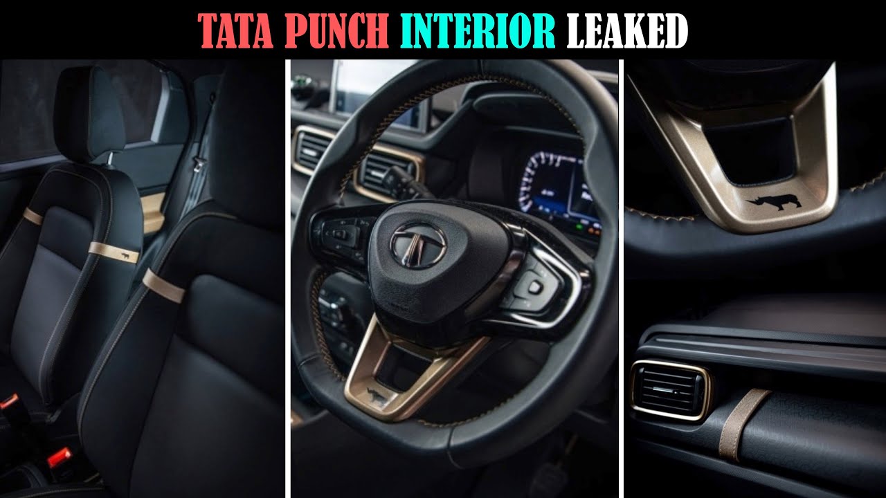 Tata Punch Interior Leaked 🔥🔥| Tata Punch Micro SUV | Tata Punch Review ...