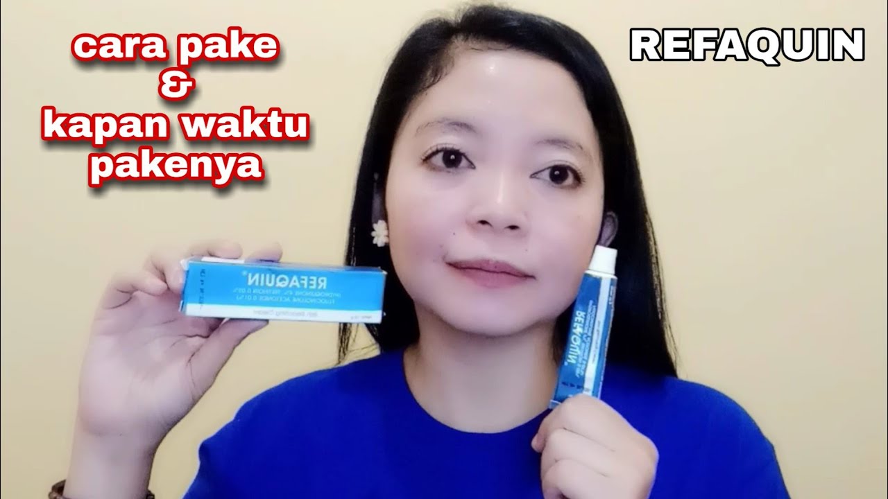 CARA PAKE REFAQUIN YANG BENAR PADA WAJAH - YouTube