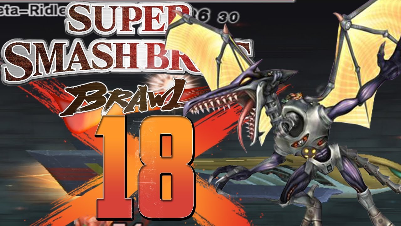 Let's Play Super Smash Bros Brawl [HEFTIG] - Part 18 - Meta Ridley ...