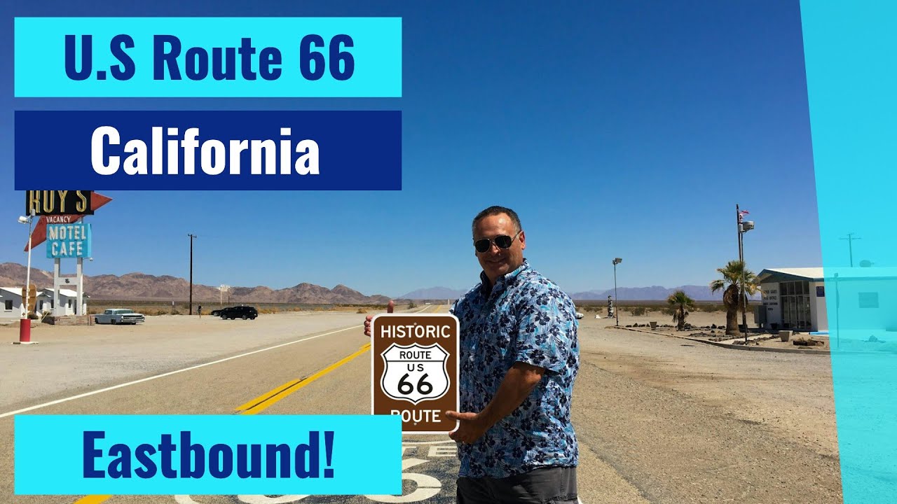 Entire U.S. Route 66 California Eastbound - Santa Monica, CA to the ...