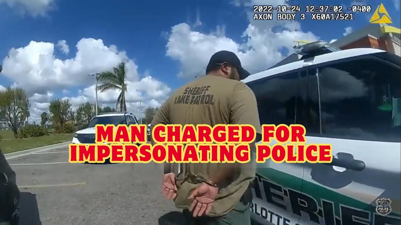 Man Charged for Impersonating Police 🚔 | Traffic Stop Shocker Caught on ...
