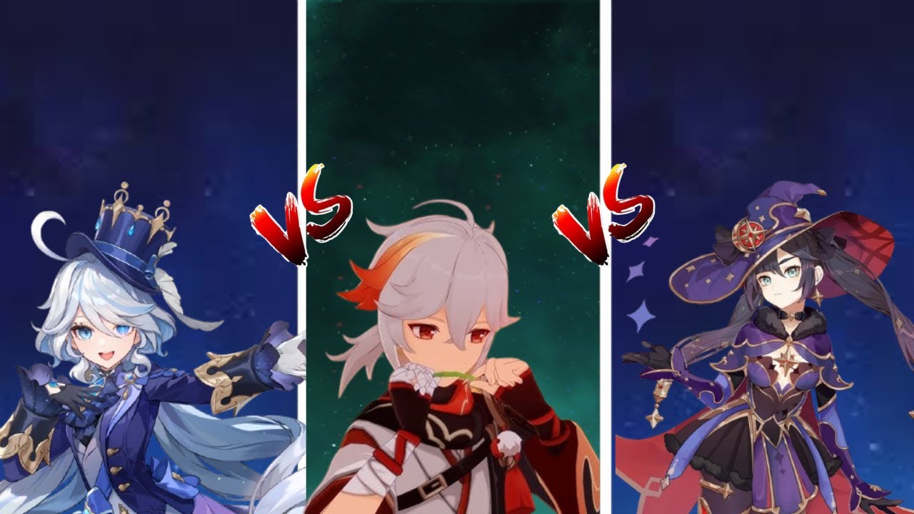 The Best F2P Universal Buffer and Supports?? Kazuha vs Furina vs Mona Comparisons - YouTube