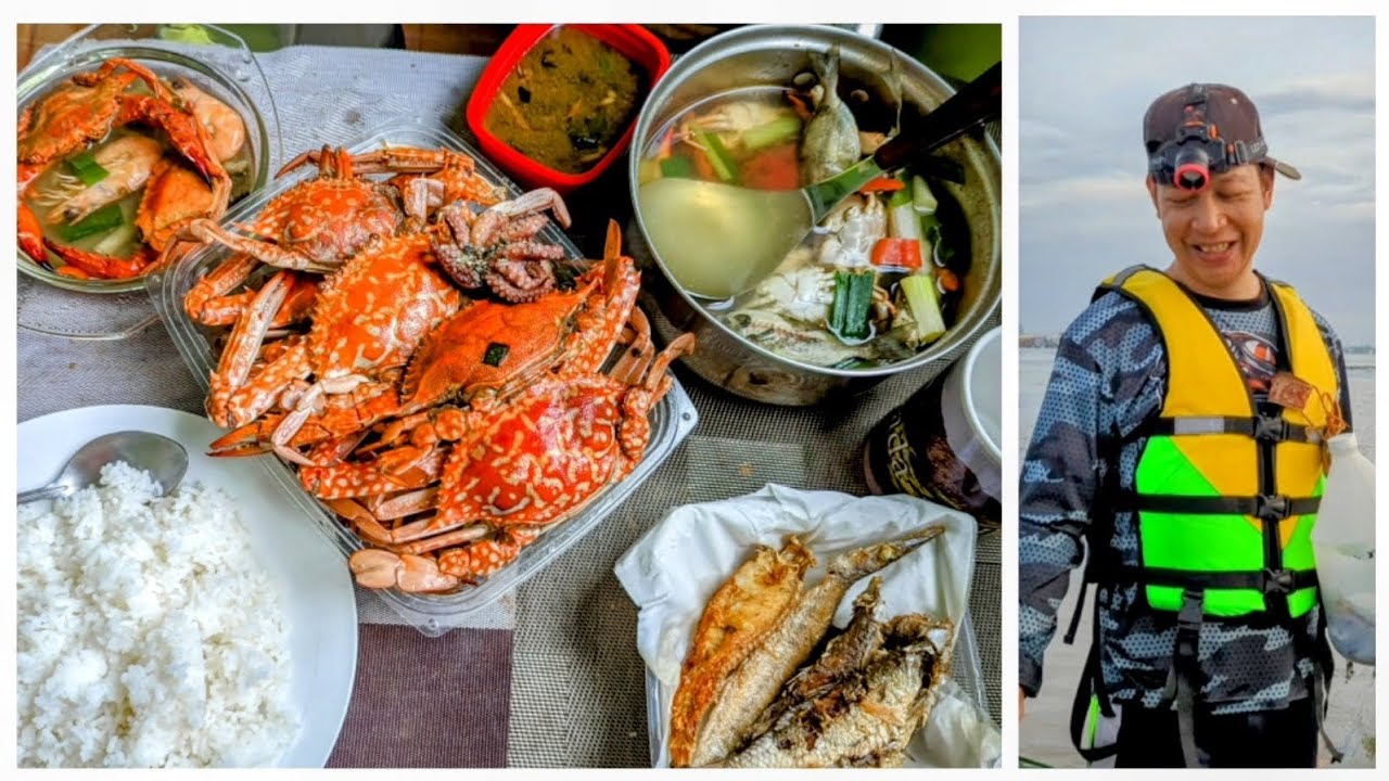 Catch and Cook - How to lock crab CLAWS and safe from getting bite ...