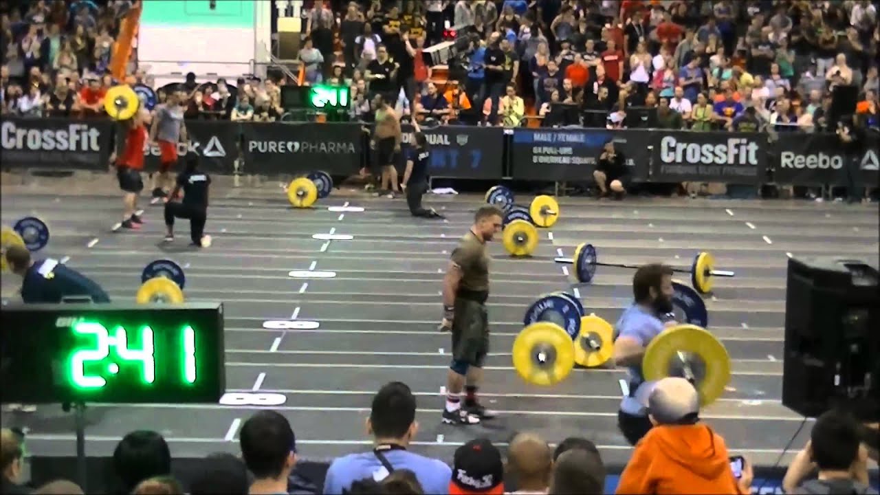 Individual men heat 4 on event 7 - CrossFit Games Canada East Regionals ...