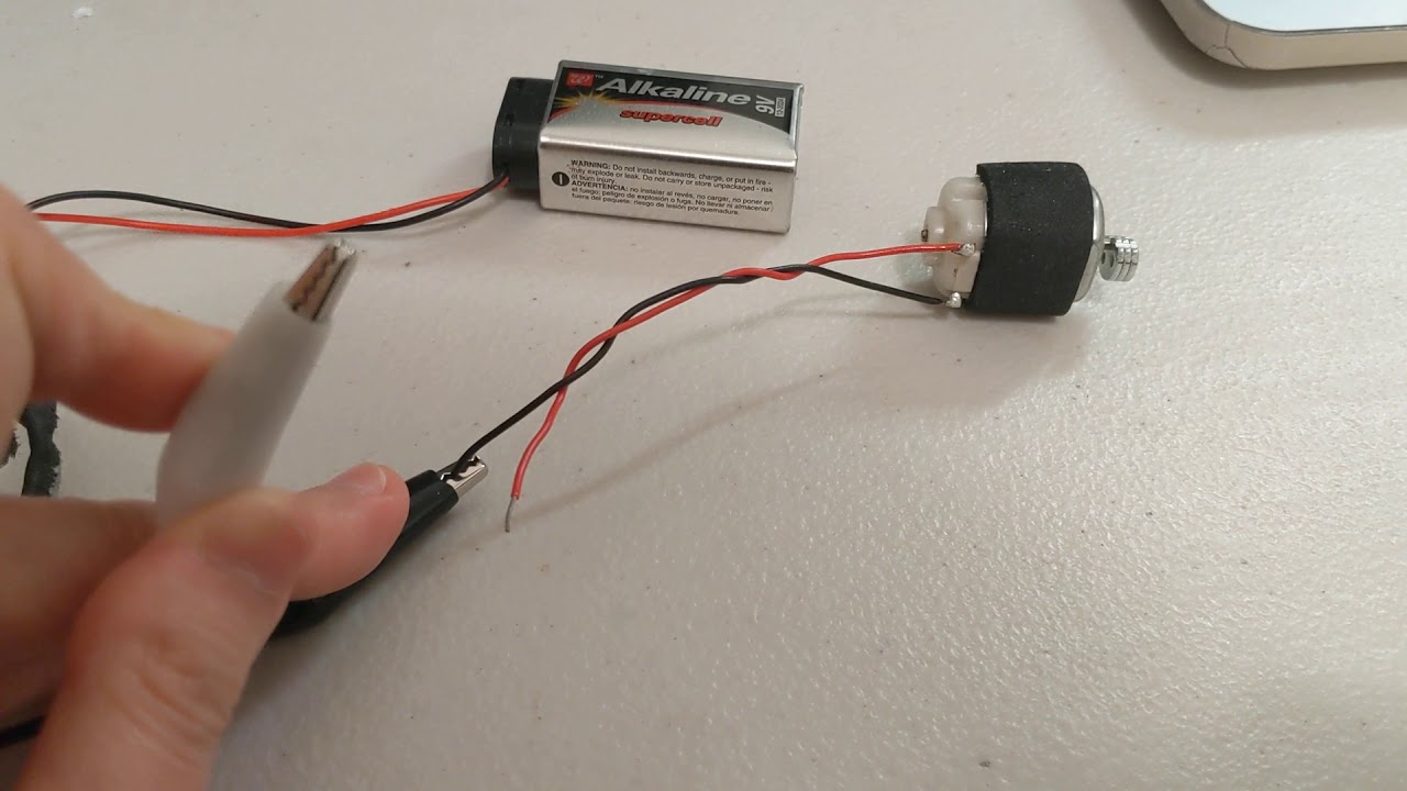 Vibration motor test - YouTube