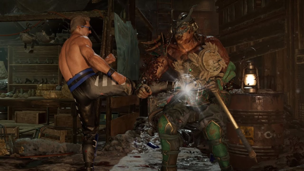 Johnny Cage Vs Shao Kahn Mortal Kombat 11 Youtube