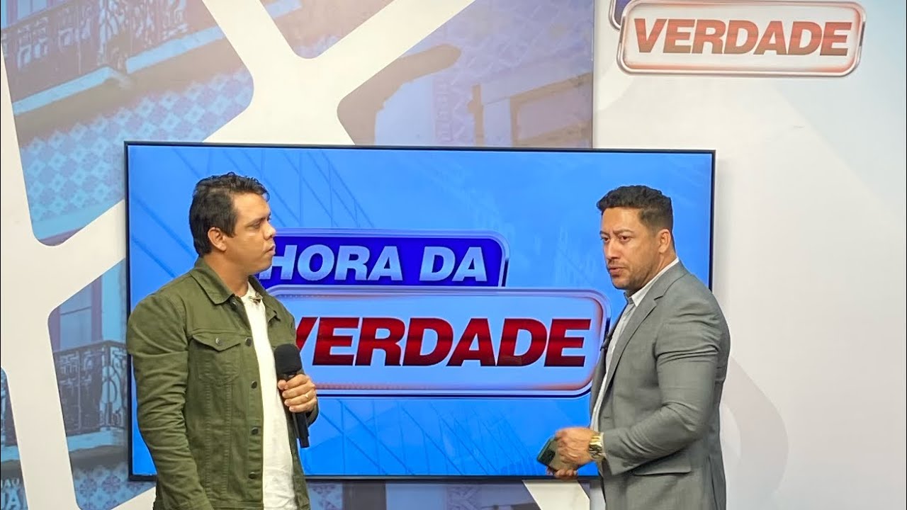 Vinícius Ribeiro I Hora da Verdade ( TV GUARÁ ) - Mini Vlog - YouTube