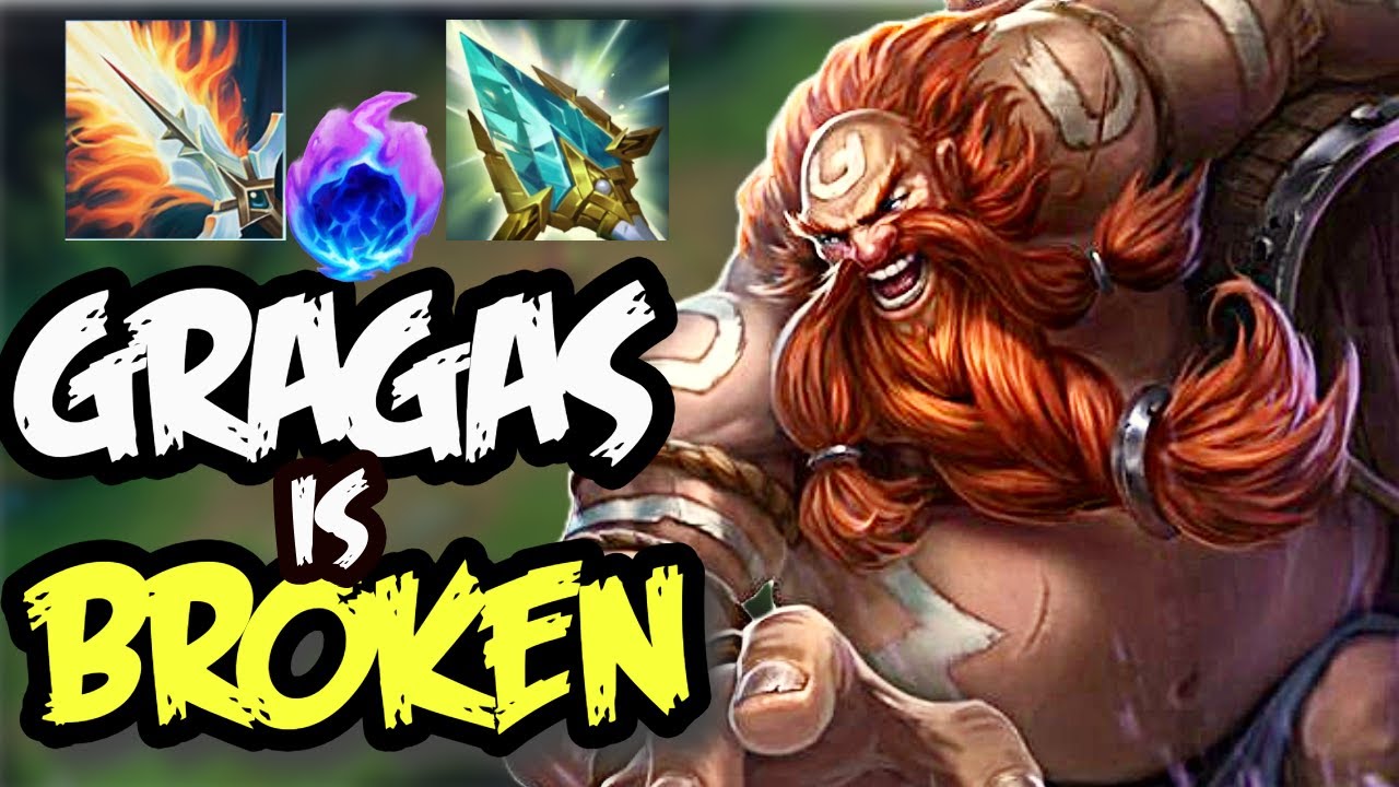 GRAGAS TOP LANE DESTROYER!!!!!! - YouTube