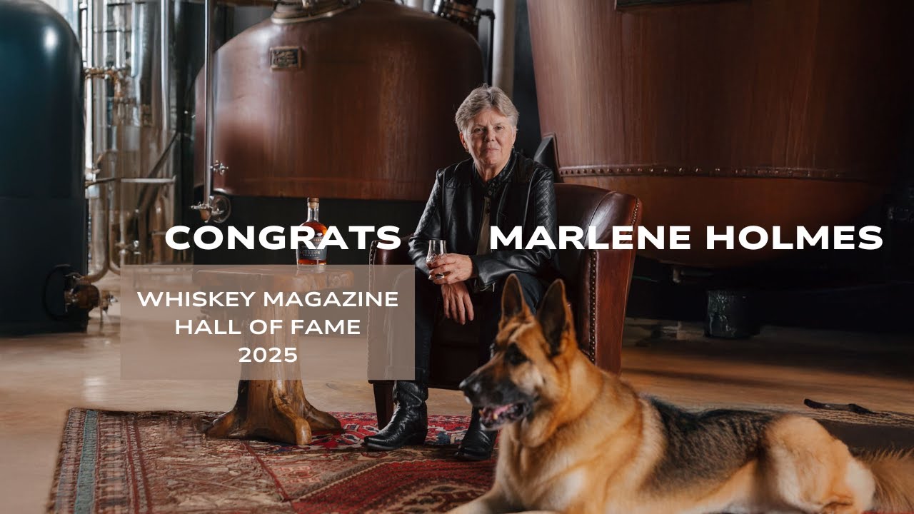 Marlene Holmes The Newest Member Of Whiskey Magazine Hall Of Fame - YouTube