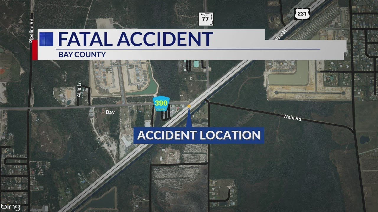 One dead in Bay County crash - YouTube