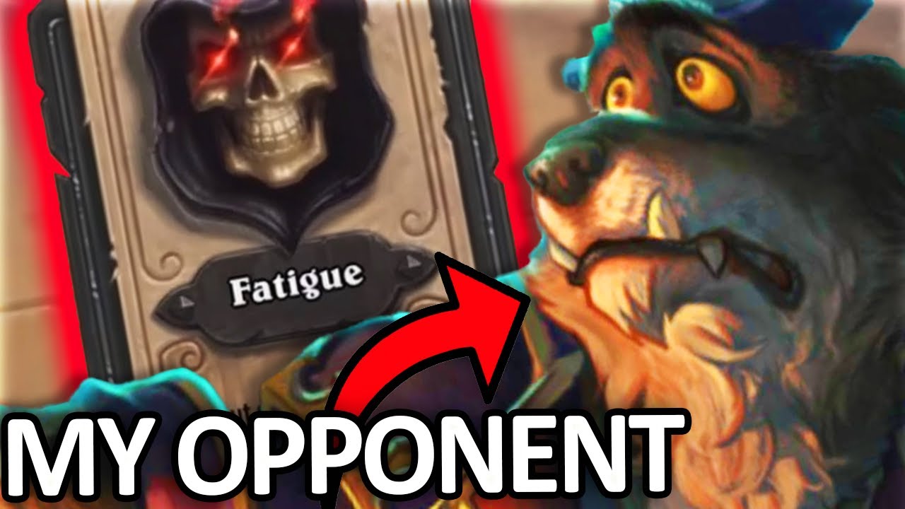 I Made My Hearthstone Opponent Draw 12 Cards a Turn - YouTube