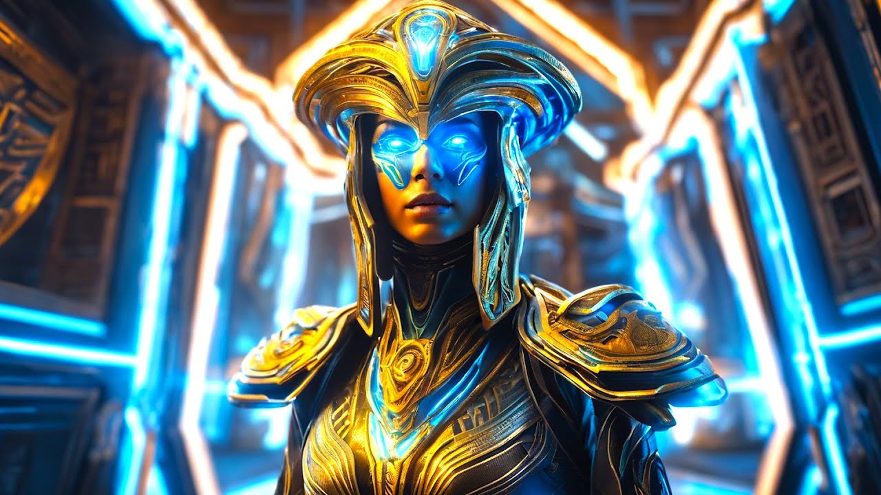 AI Created a Beautiful WARFRAME Game Female - YouTube