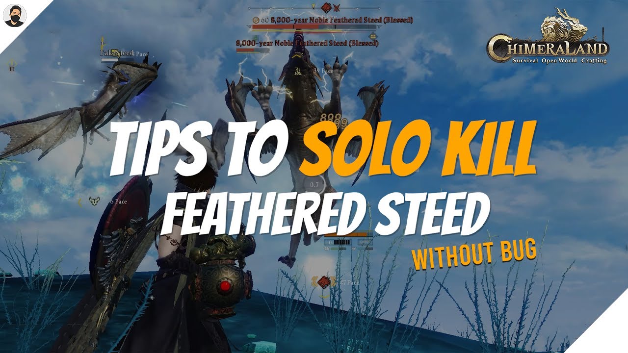 Chimeraland: Tips to SOLO Feathered Steed w/o BUG | (Works in all beast ...