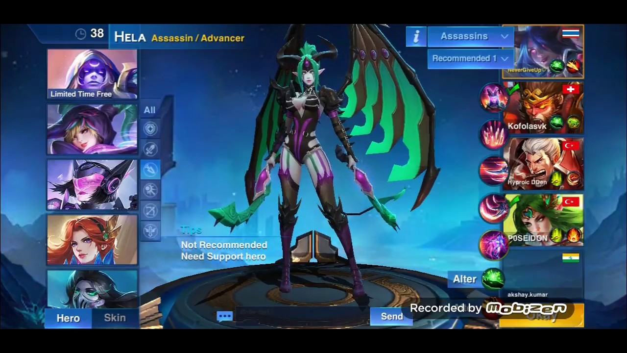 Heroes Arena Hela gameplay - YouTube