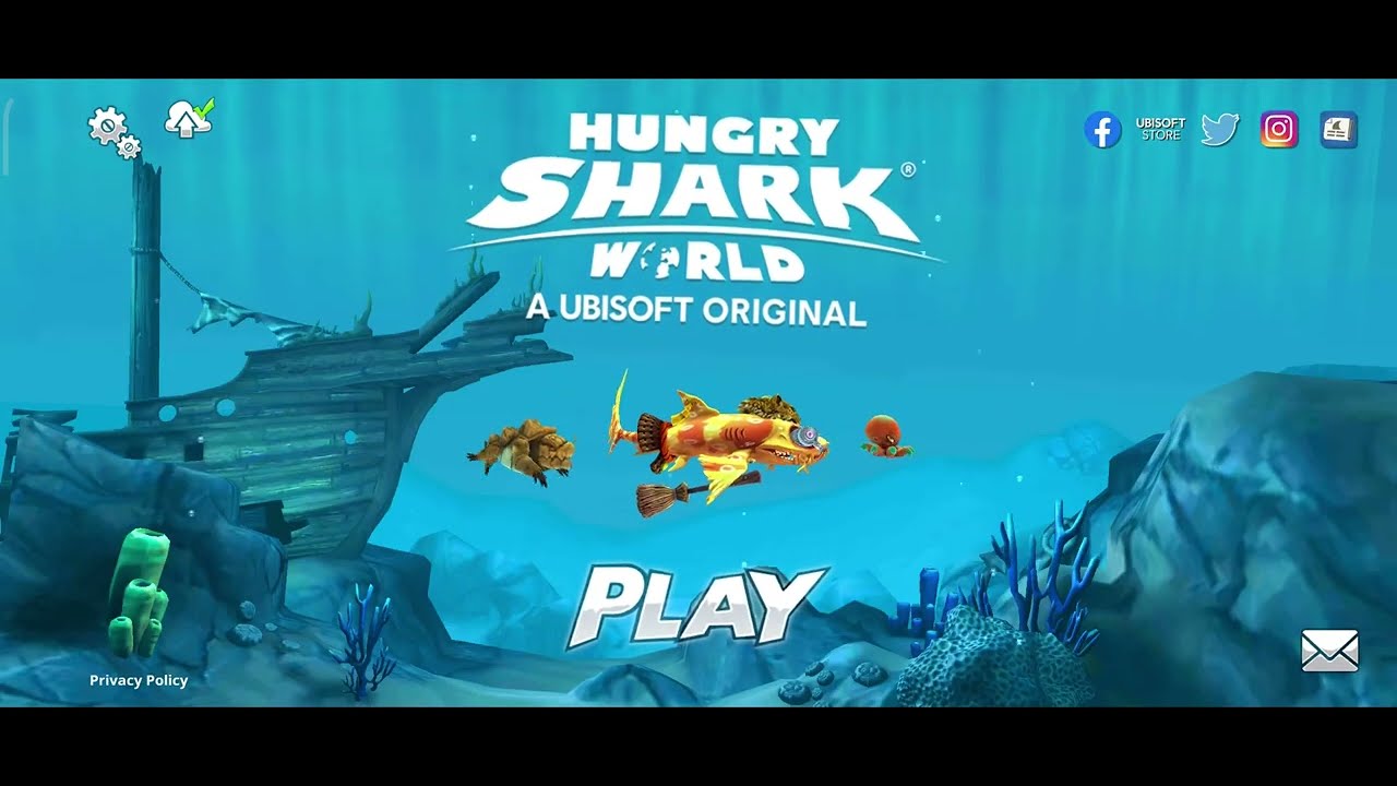 Hungry Shark World - THIS STEALTHY SHARK CAN BECOME INVISIBLE! - YouTube