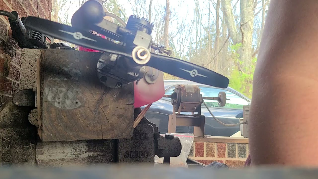 Enya 45 SS BB Ring bench run! - YouTube