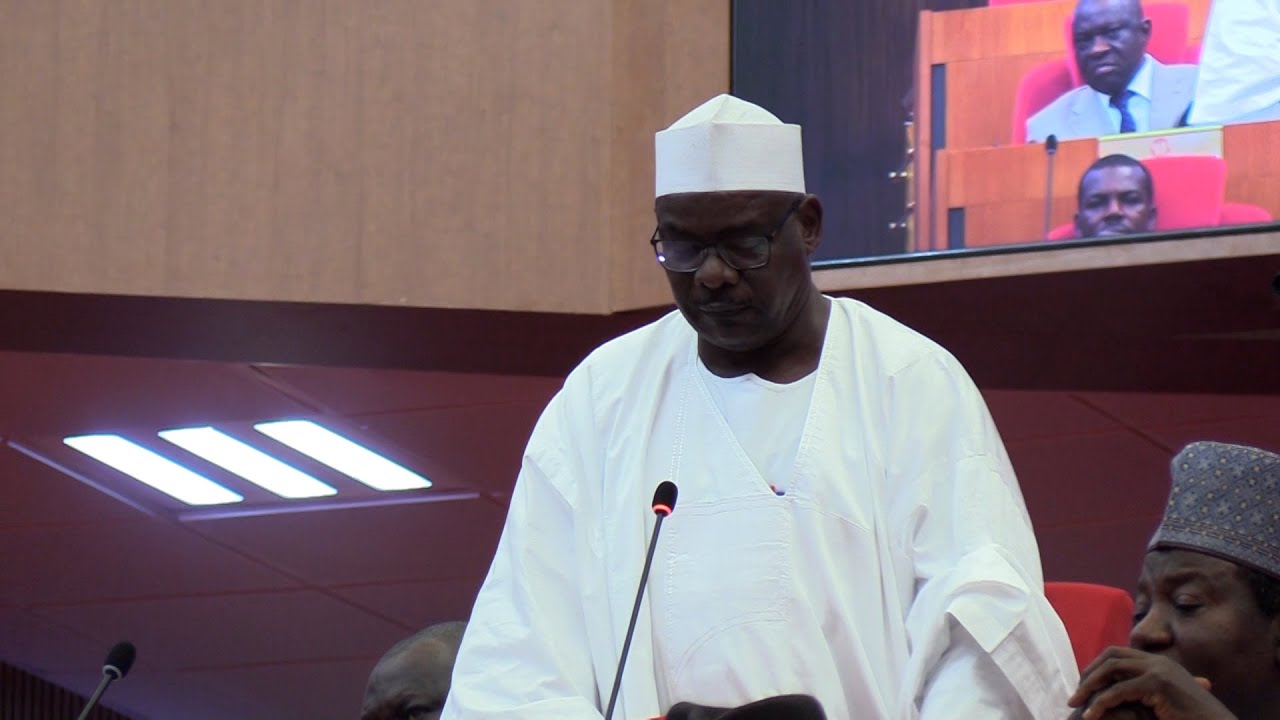 Ali Ndume Speak for the first time in senate after removal as Chief ...