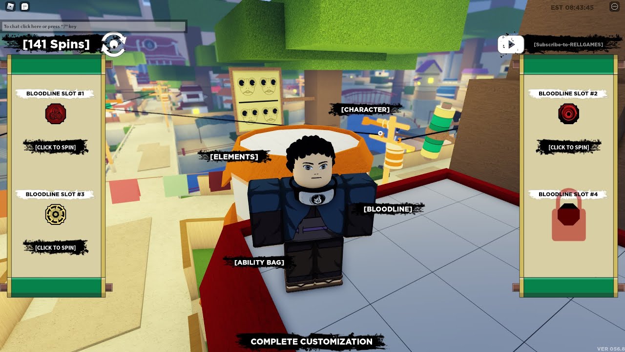 ROBLOX Shindo life HOW TO GET BEST BLOOD LINE UNDER 10 SPIN - YouTube