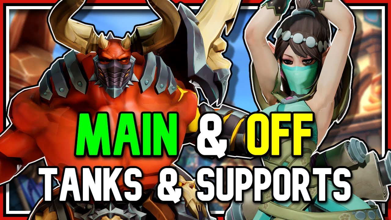 What Are Main & Off Tanks/Supports in Paladins? - Paladins Beginner's ...