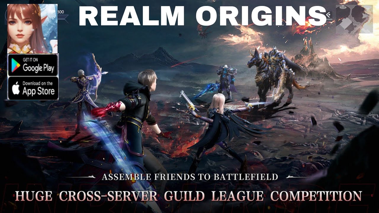 Realm Origins Gameplay - Upcoming MMORPG Game Android - YouTube