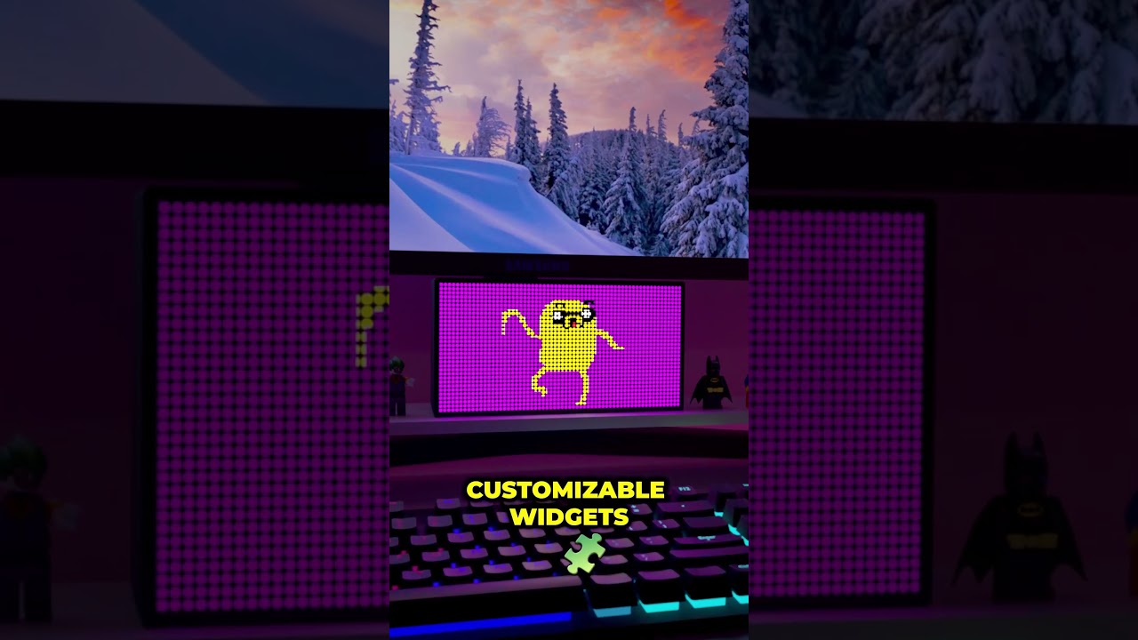 SolidPixels Tetra LED Display Brings Vibrant Pixel Art and Real-Time Data to Your Desktop