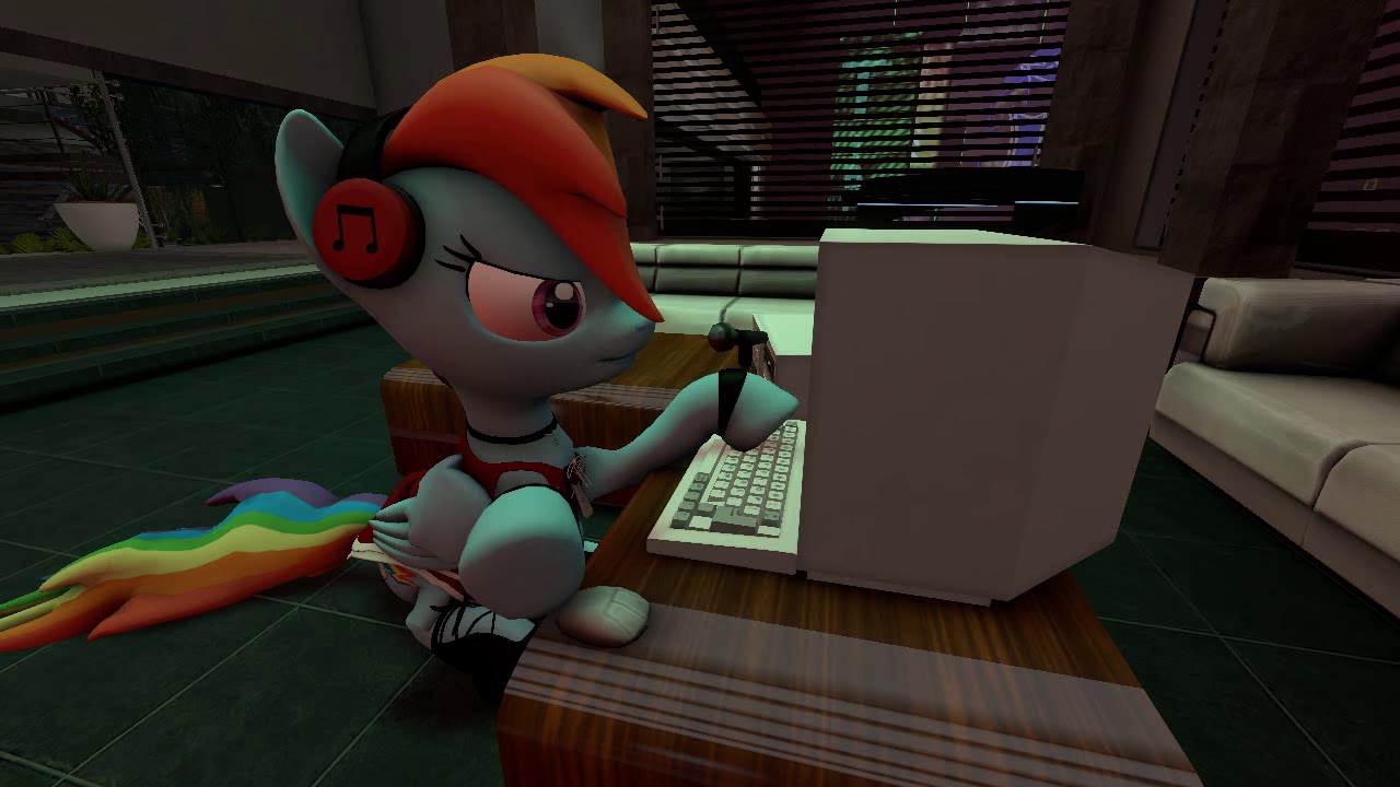 SFM: rainbow dash playing league of legends animation - YouTube