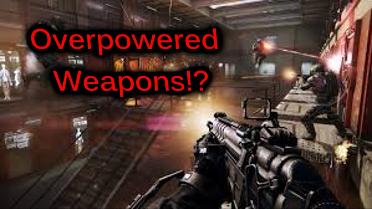 Cod Advanced Warfare - overpowered weapons! - YouTube