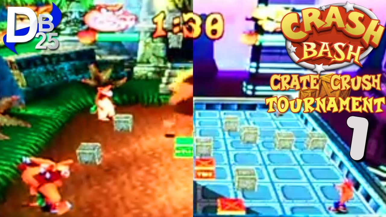 Crash Bash-Crate Crush Tournament #1 (Part 1) - YouTube