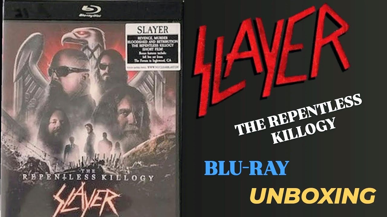 Slayer - The Repentless Killogy Blu-ray Unboxing. - YouTube