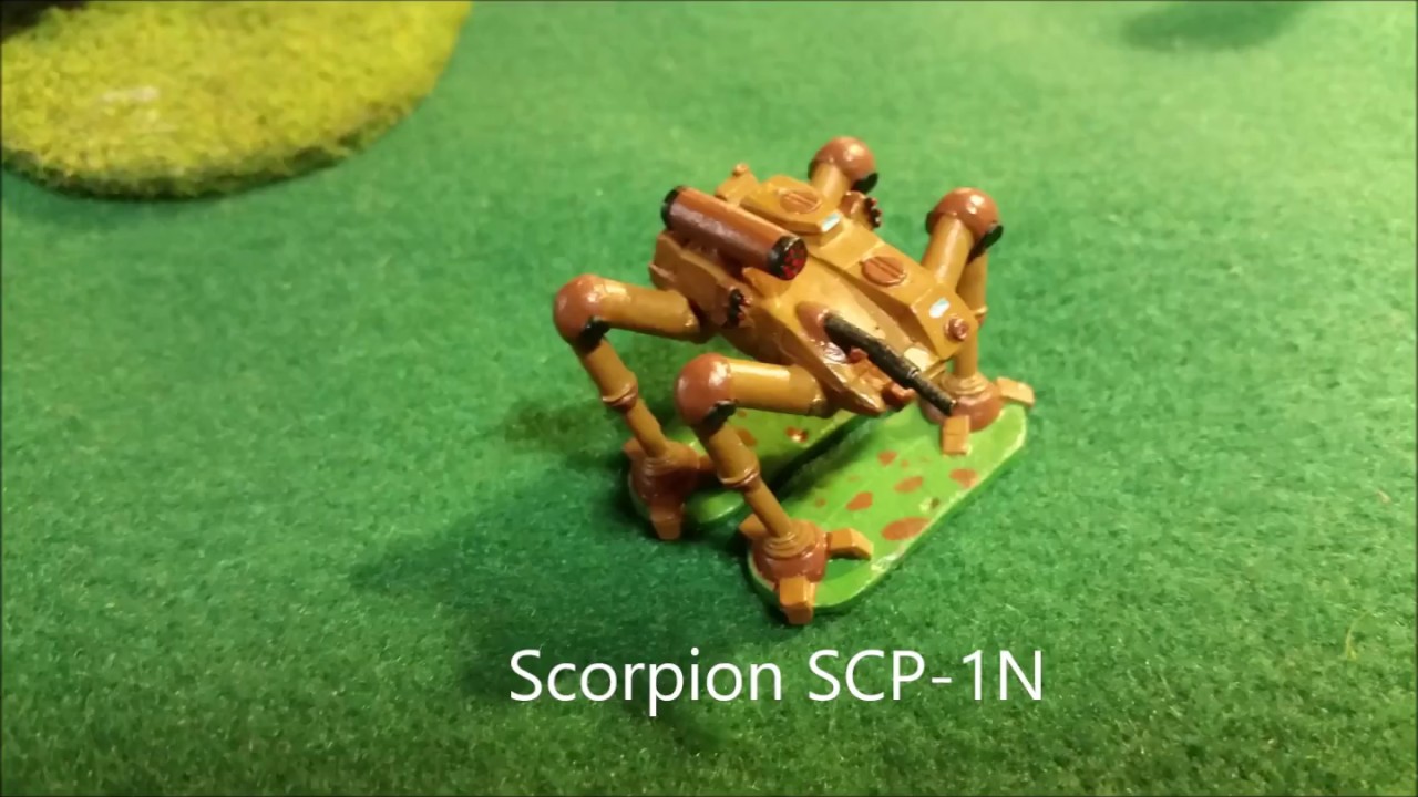 Battletech: Scorpion SCP-1N Mercenary Thoughts From The Inner Sphere ...