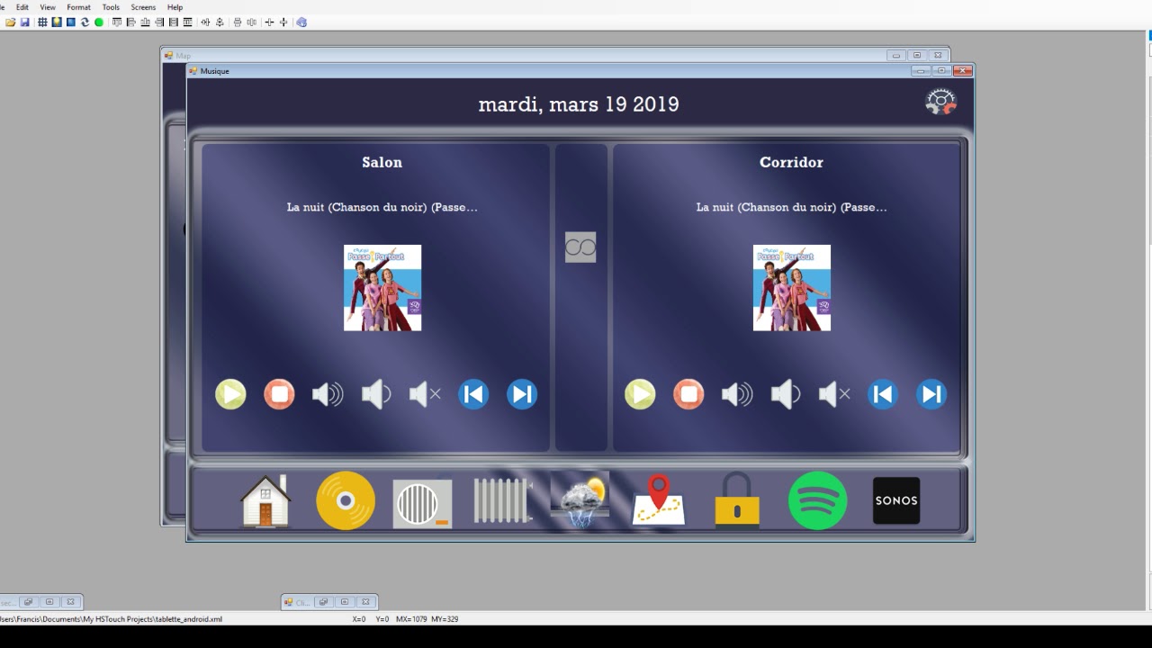 Homeseer hstouch interface 2019 - Part 2 - YouTube