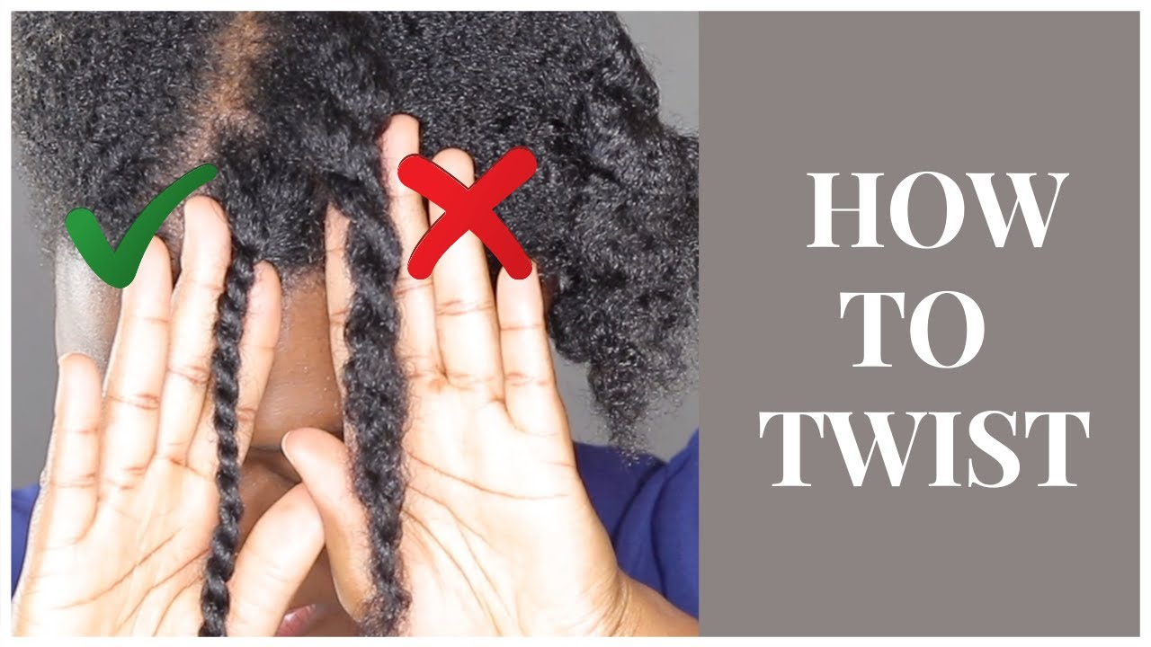 How to Twist Natural Hair | Detailed For Beginners | ItsAbeeyola - YouTube